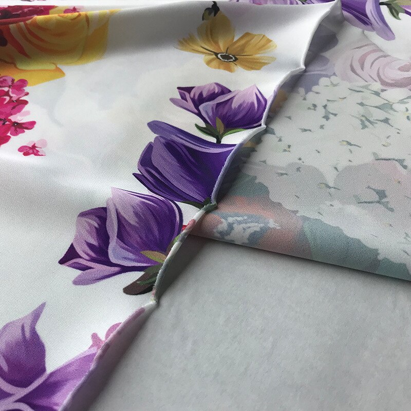 145cm wide stretch satin fabric meter shirt dress ... – Grandado