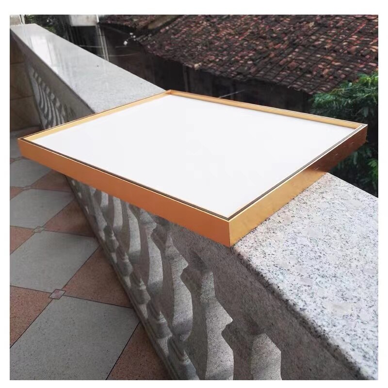 Light Gold with Silvery Mixed Color Photo Frame DI... – Grandado