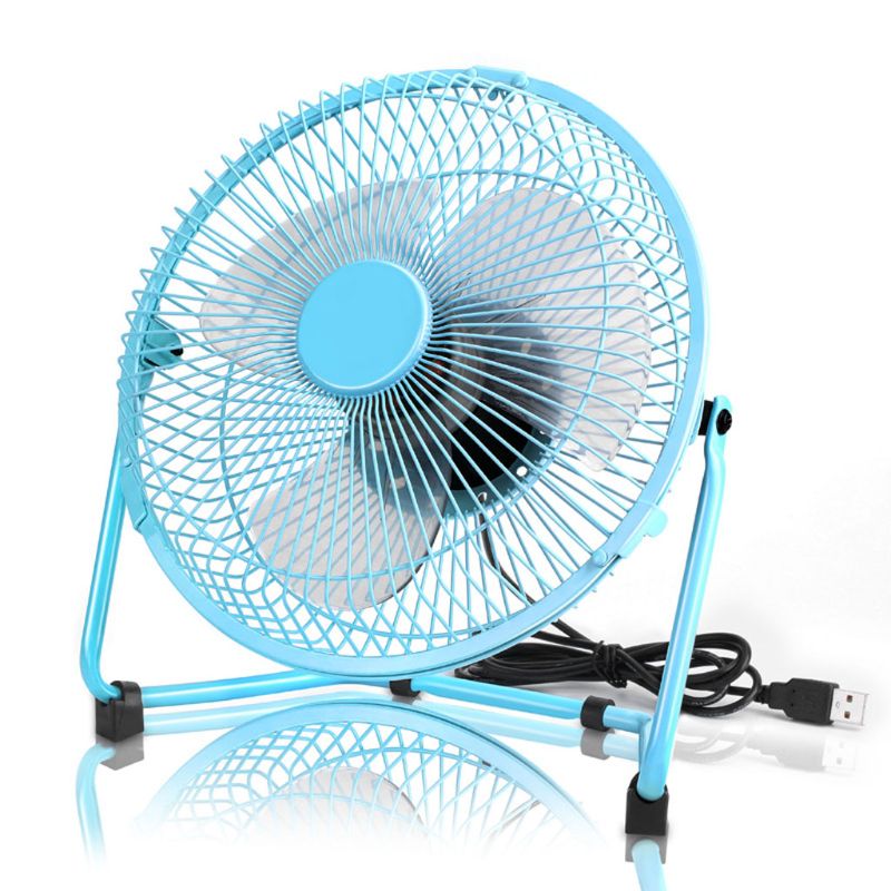 USB Powered Metal 8 Inch Portable USB Desk Fan wit... – Vicedeal