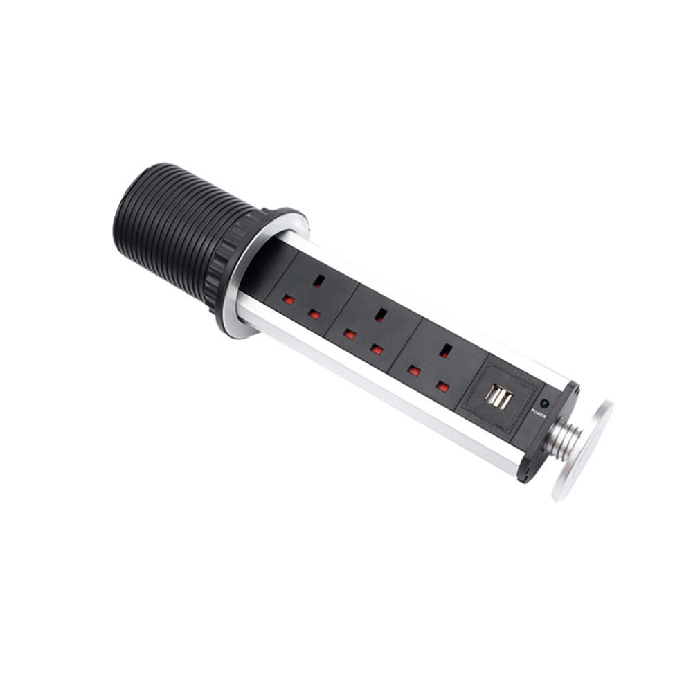 Table socket 2 Power Socket 2 USB Charging Port De... – Grandado