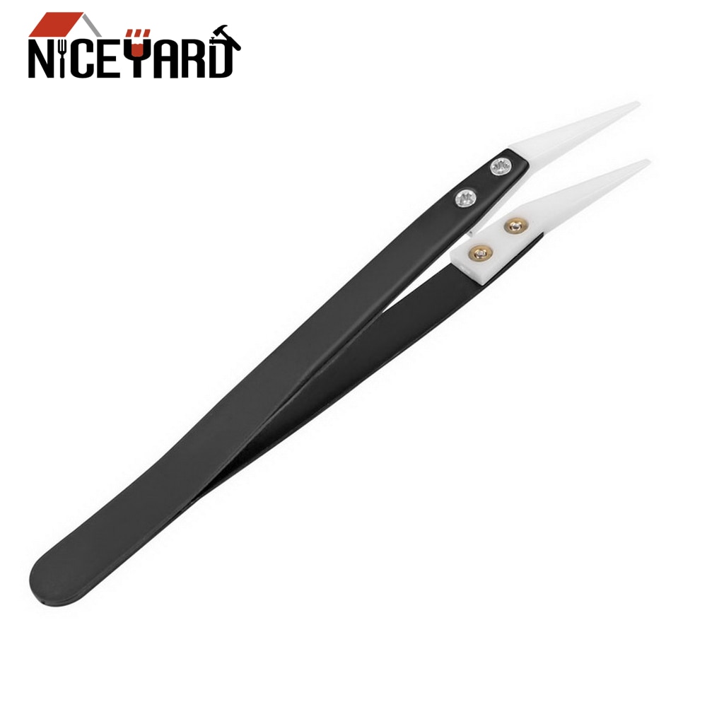 NICEYARD Anti-Static Stainless Steel Tweezers Set ... – Vicedeal