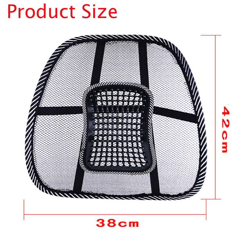Mesh Back Cushion for Office Seat Back Support Lum... – Grandado