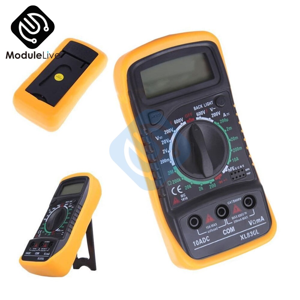 XL830L Digital Multimeter Portable Multi meter AC/... – Grandado