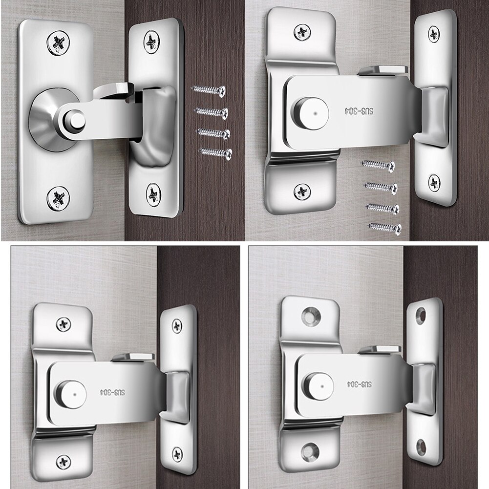 90 degree Hook Lock Right angle Stainless Steel Wi... – Vicedeal