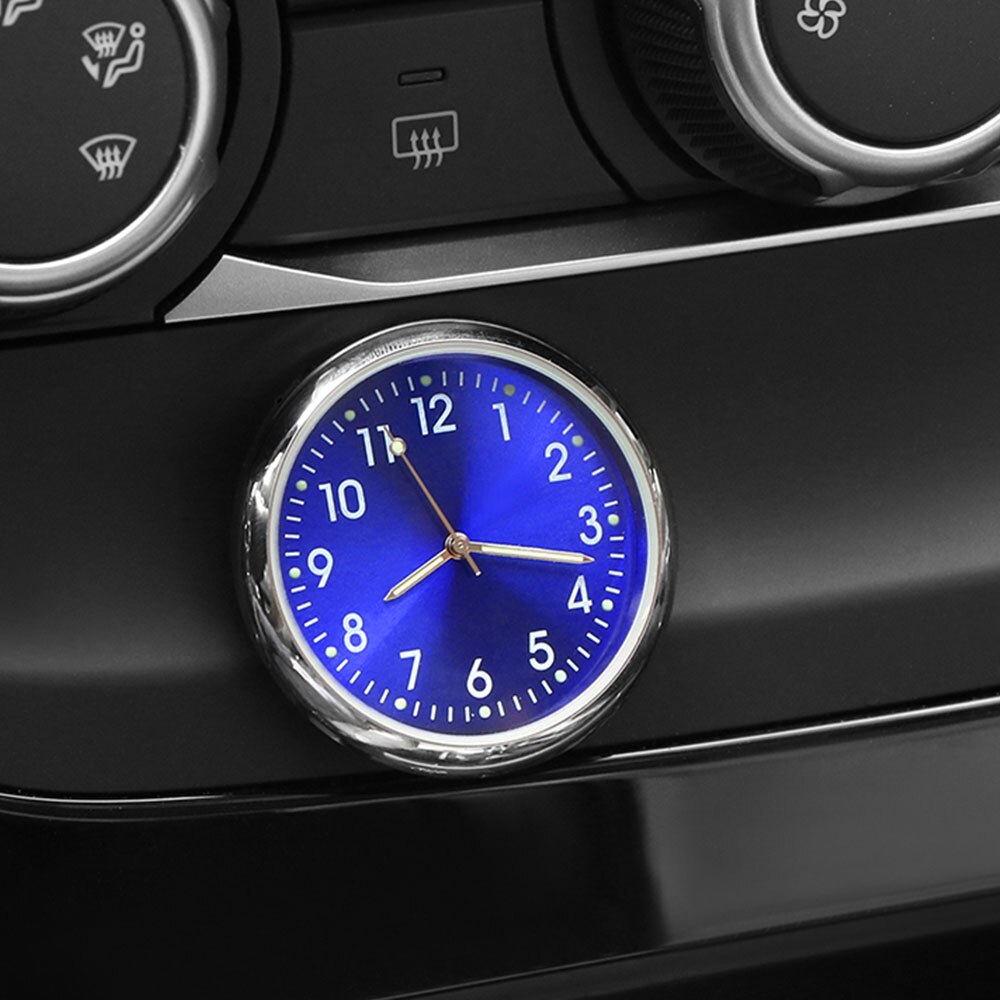 Vehemo 4 Color Aluminium Alloy Automobiles Clock C... – Grandado