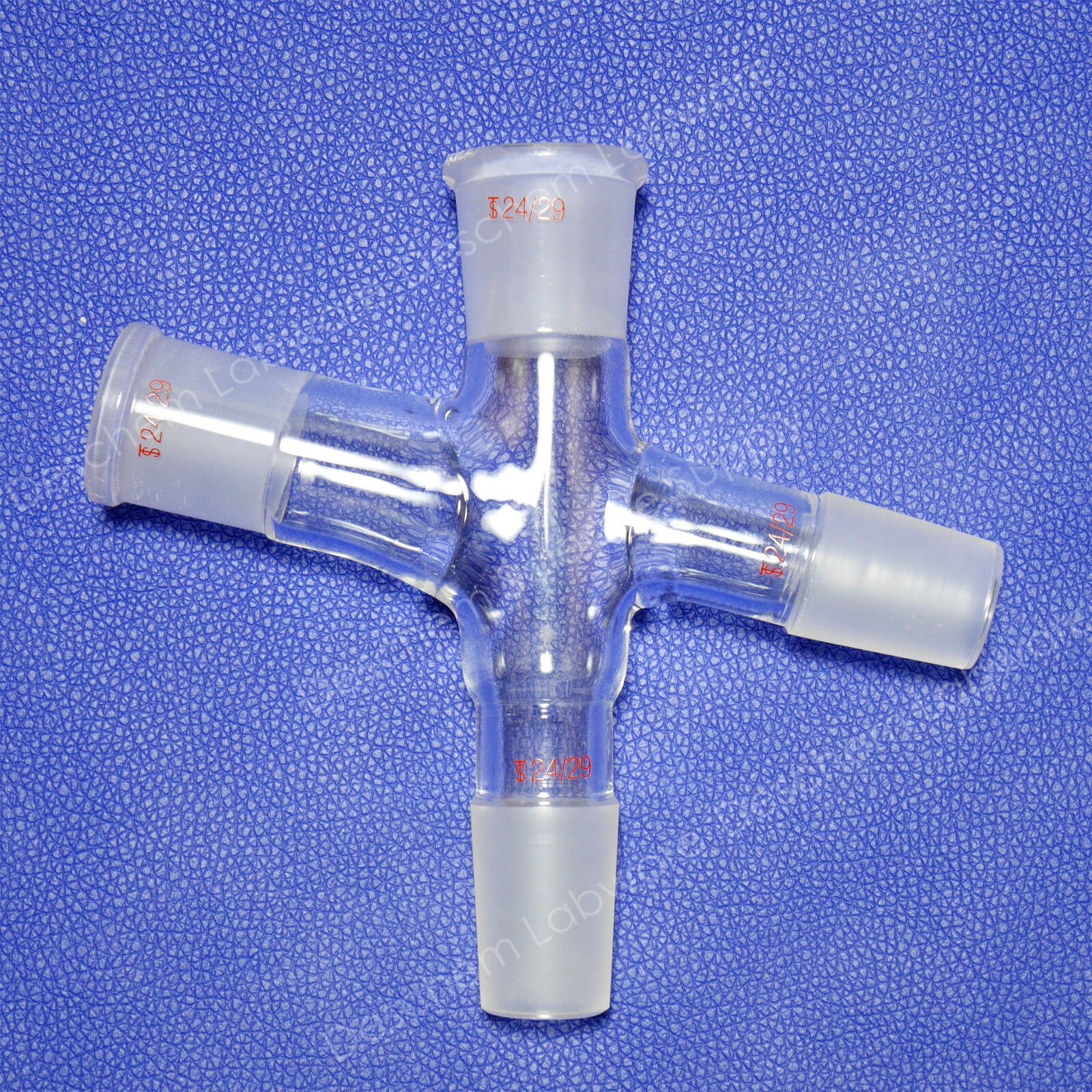 24/29 Four Way Distillation Connecting Glass Adapt... – Grandado