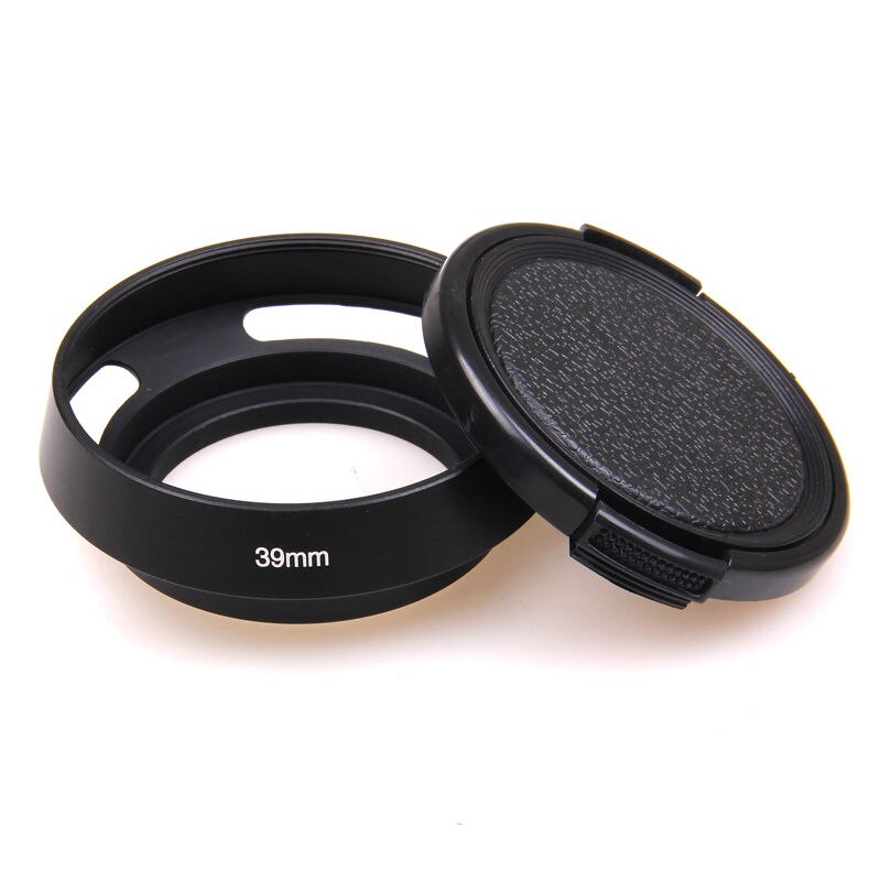 39mm Lens Hood Universal Metal Tilted Vented Lens ... – Grandado