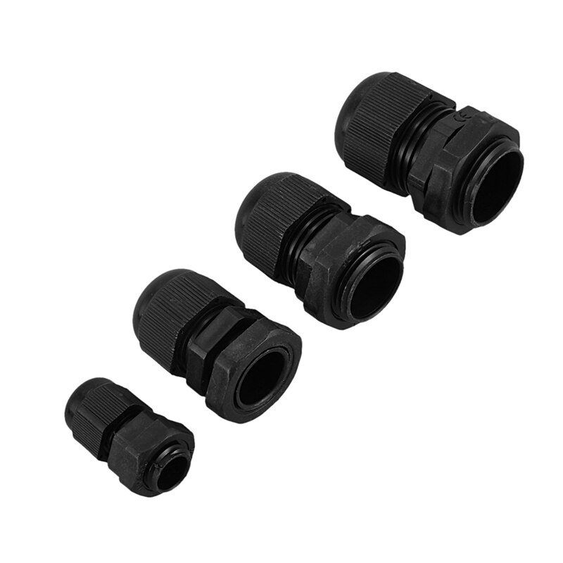 40Pcs M12 M18 M20 M22 Black Cable Gland – Grandado