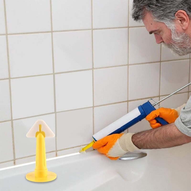 Caulking Tool Kit,Yellow Silicone Sealant Finishin... – Grandado