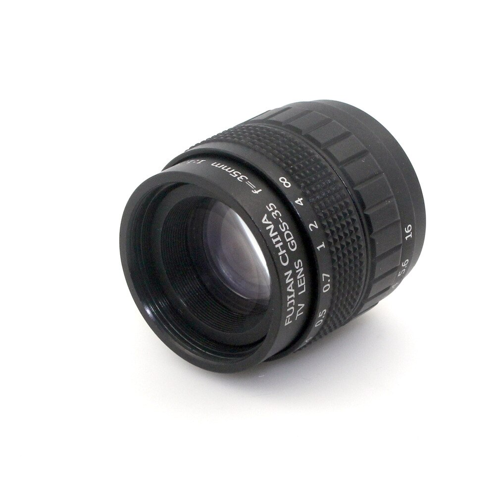 TV 35mm CCTV lens C Mount f/1.7 Lens CCTV Lens fea... – Grandado