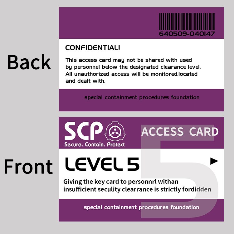 SCP Special Containment Procedures Foundation Secr... – Grandado