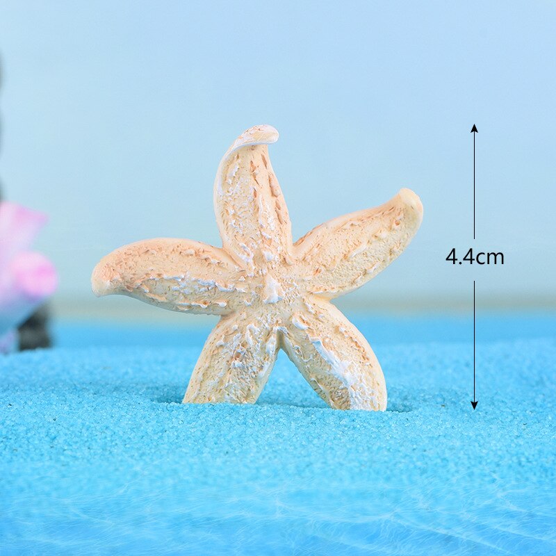 Colorful sea star Starfish Shells Ornaments Mini C... – Grandado