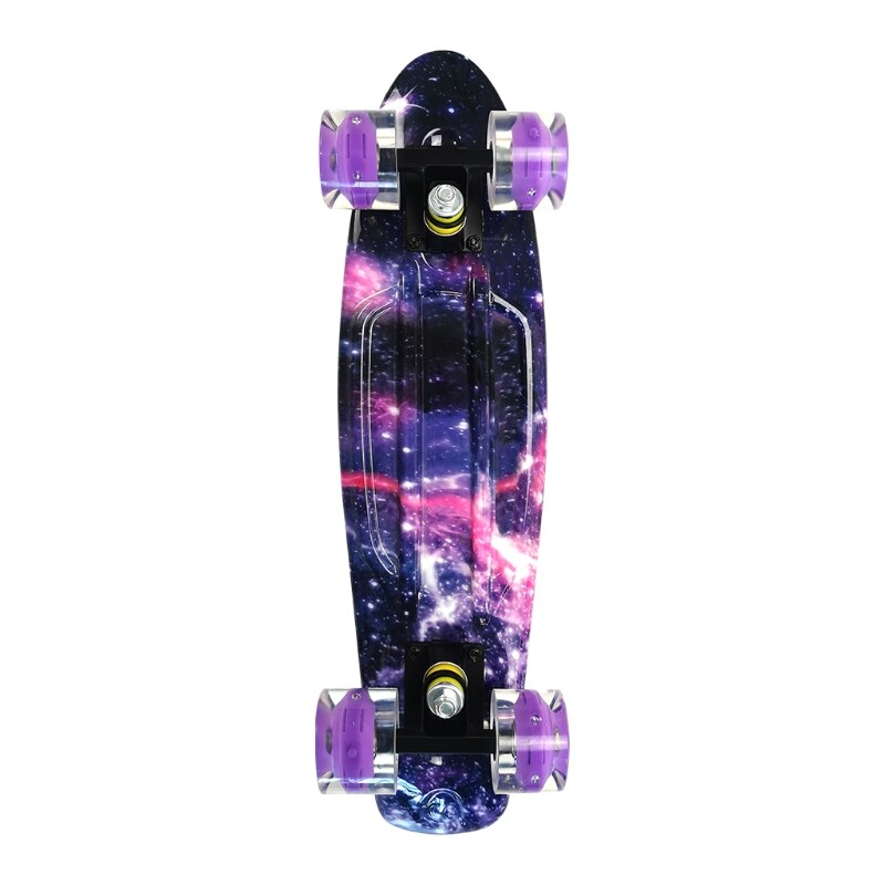22in Complete Mini Cruiser Skateboard Longboard Fl... – Vicedeal