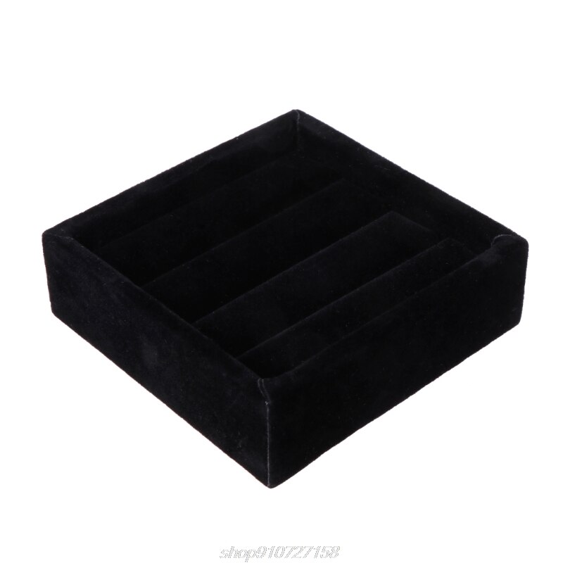 Velvet Jewelry Earring Ring Display Box Tray Holde... – Grandado