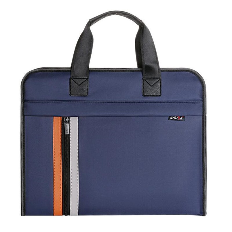 Hand-in-Buff Large Canvas File Bag Meeting Briefca... – Vicedeal