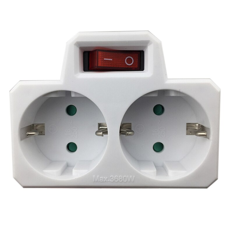 Conversion Plug Socket With Switch 1PC 16A/250V Ma... – Vicedeal