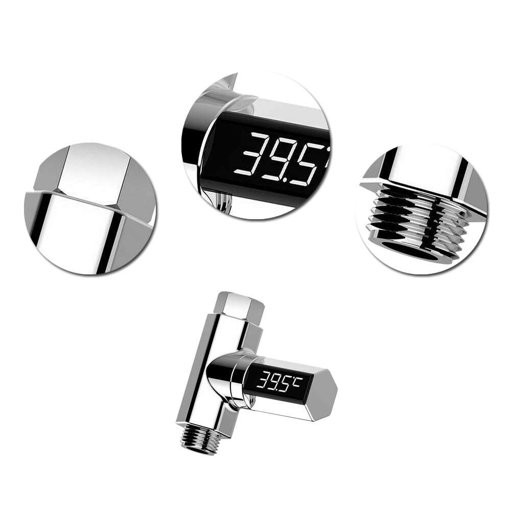 LED Digital Real-Time Shower Temperature Display W... – Vicedeal