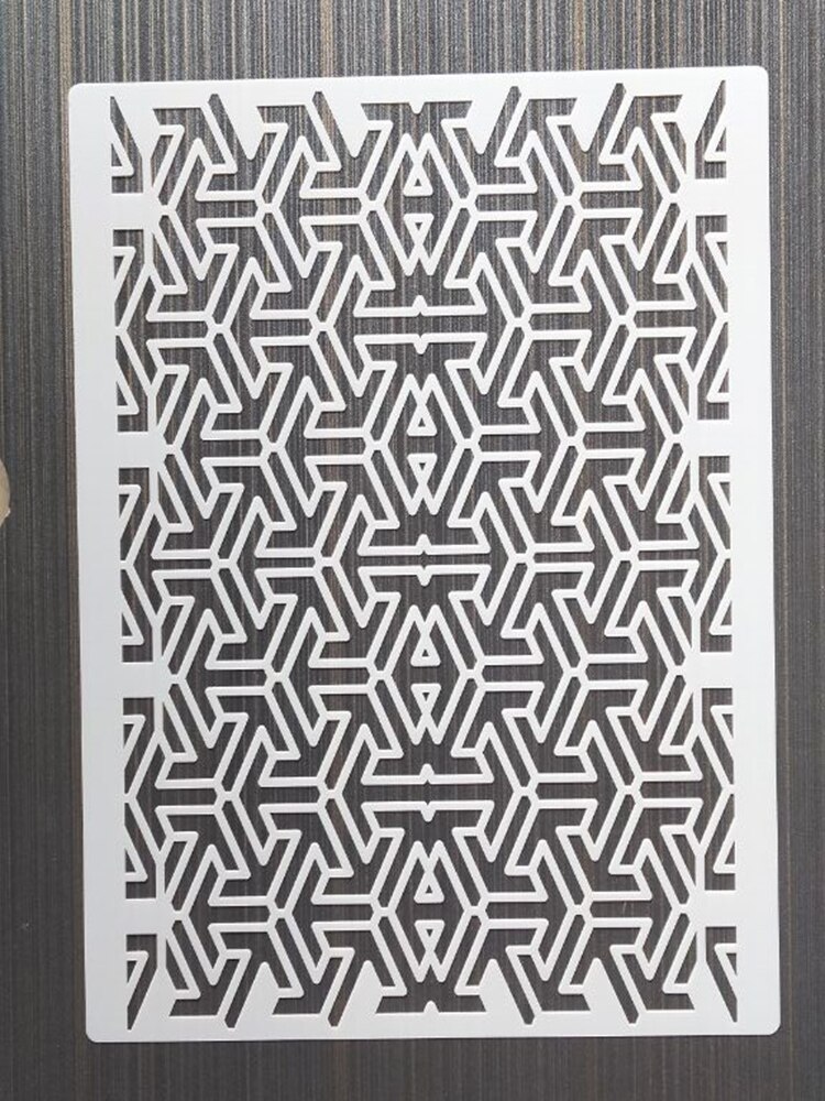 1 Pcs 21*29Cm Geometric Patterns DIY Layering Sten... – Vicedeal