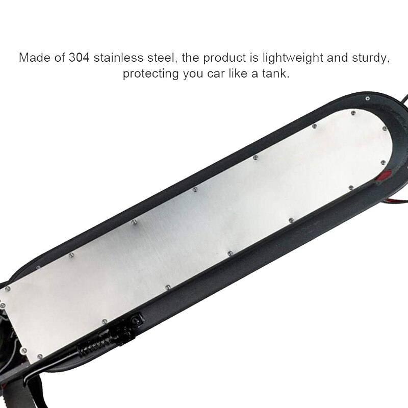 Electric Scooter Chassis Aluminum Protection Metal Guard Plate Armor ...