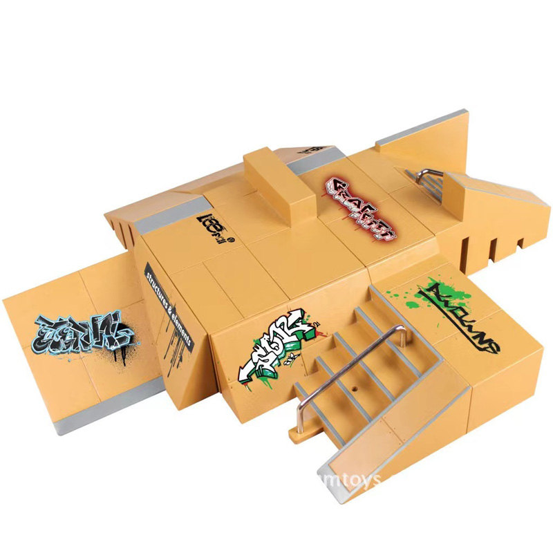 Finger Board Skate Park Ramp Track Skatepark Finge... – Grandado