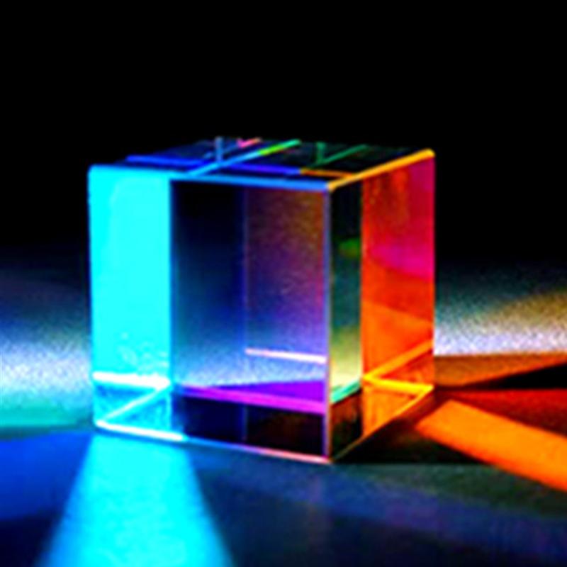 Optical Glass RGB Dispersion Prism Cube For Physic... – Grandado
