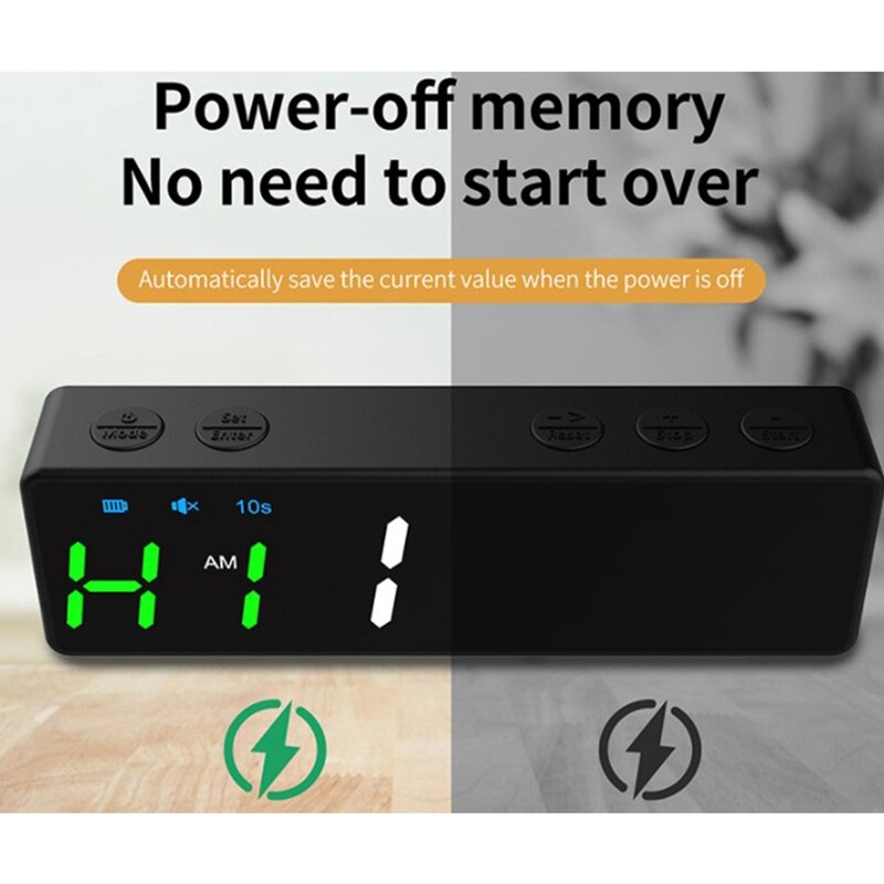 Portable Gym Timer Interval Timer Workout Fitness Grandado