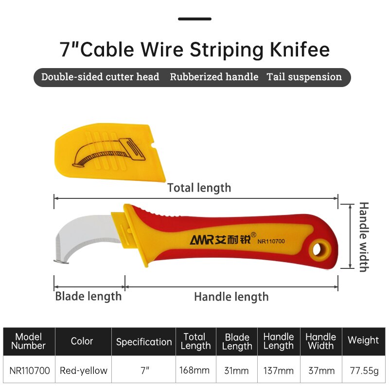 AMR Cable Stripping Tool Insulation Electrician Kn... – Vicedeal