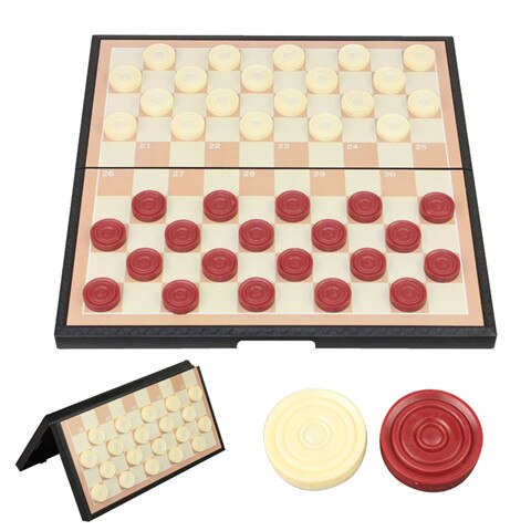 BSTFAMLY International Checkers Plastic Chess Set ... – Grandado