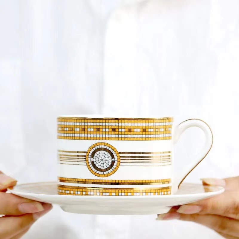 British Afternoon Tea Cup European Coffee Cup Set ... – Grandado