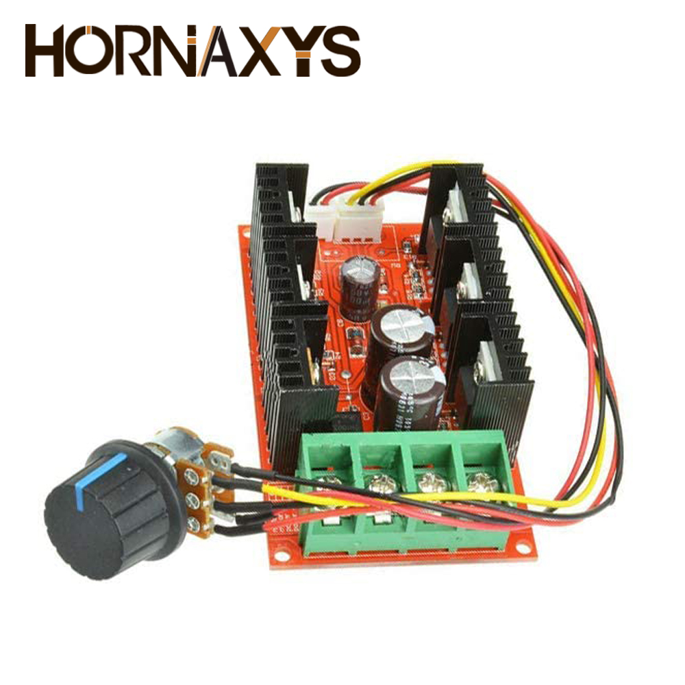 DC 12V 24V 48V 2000W 10-50V 40A PWM HHO DC Motor S... – Grandado