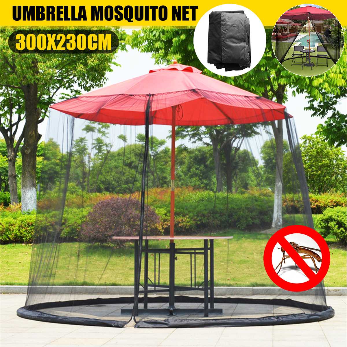 Outdoor Parasol Klamboe Voor Thuis Bed Camping Kla... – Grandado