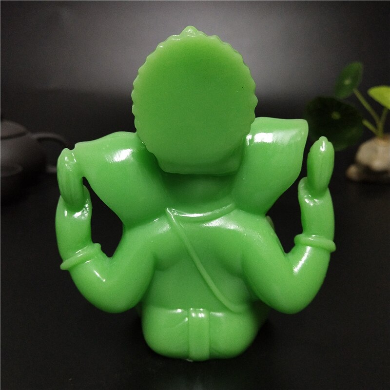 Glowing In The Dark Lord Ganesha Buddha Statue Ind... – Grandado