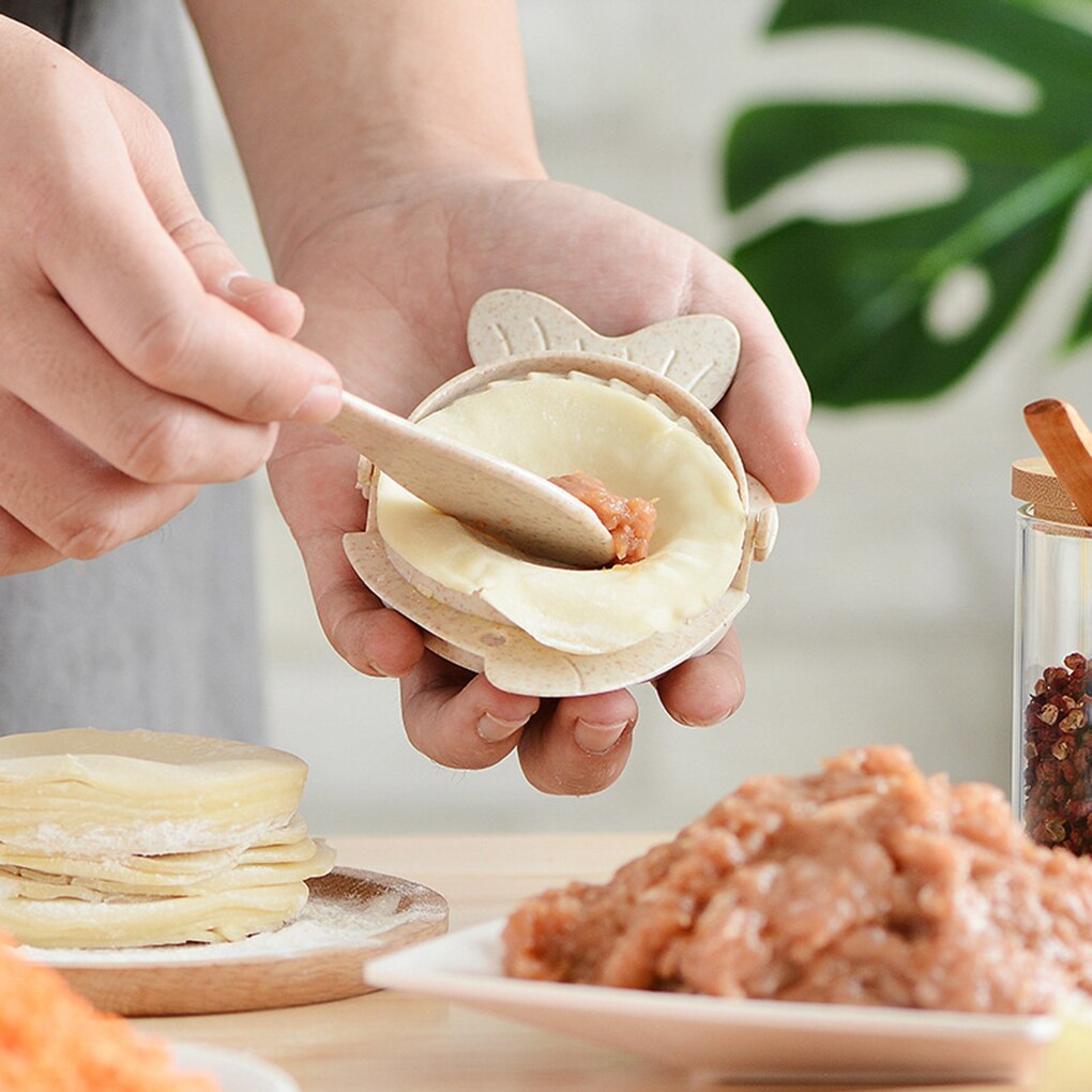 Tarwe Stro Knoedel Wrapper Deeg Cutter Pastry Ravi... – Grandado