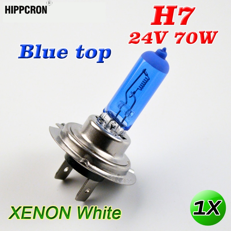 Hippcron 24V 70W H7 Halogen Lamp Super White 5000K... – Grandado