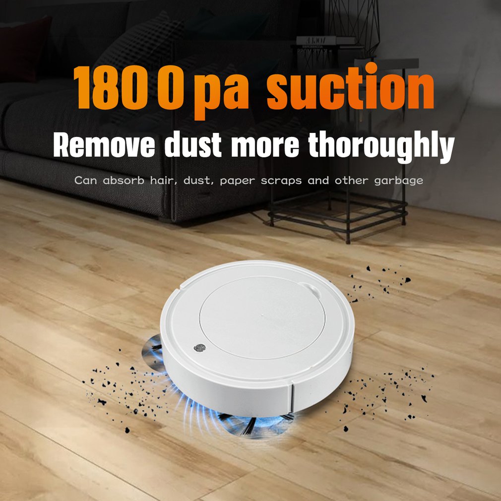 Fingerprint Start Home Sweeping Robot Portable Cle... – Vicedeal