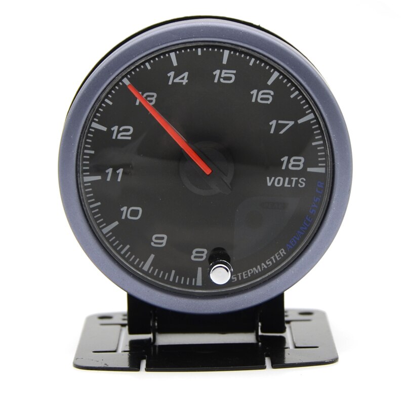 DRAGON GAUGE 60MM Volts Gauge 8-18V Black Color Du... – Grandado