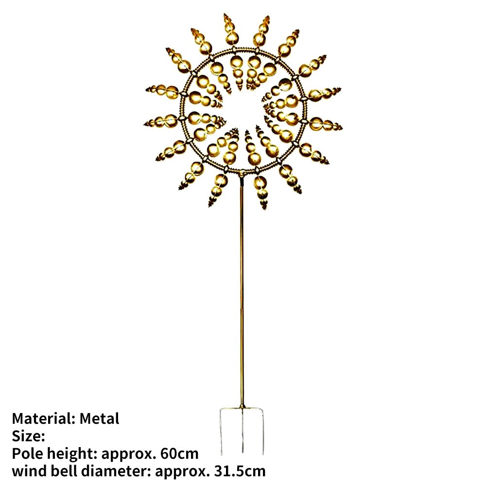 Unique and Magical Metal Windmill 3D Wind Powered ... – Grandado