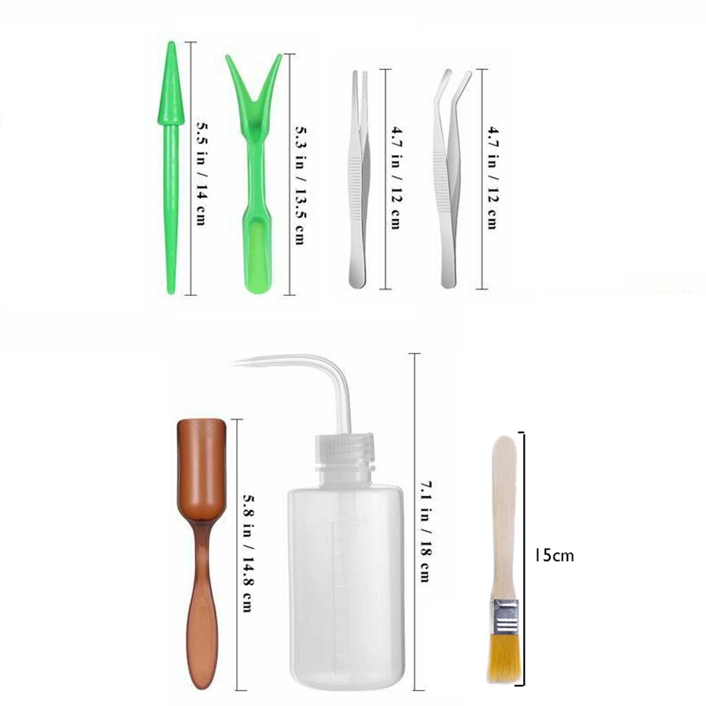 7pcs Mini Garden Hand Tools Succulent Transplantin... – Vicedeal