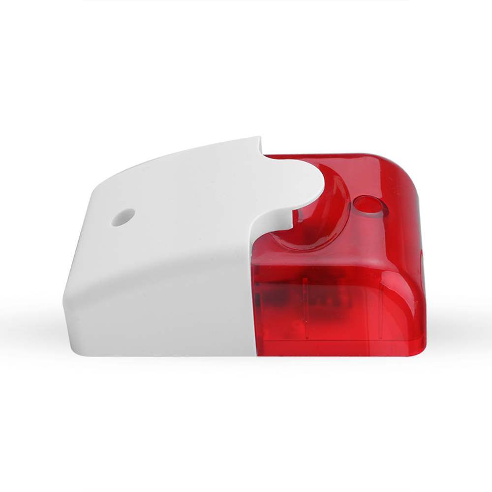 115dB Sound Alarm Mini Wired Strobe Siren Durable ... – Vicedeal