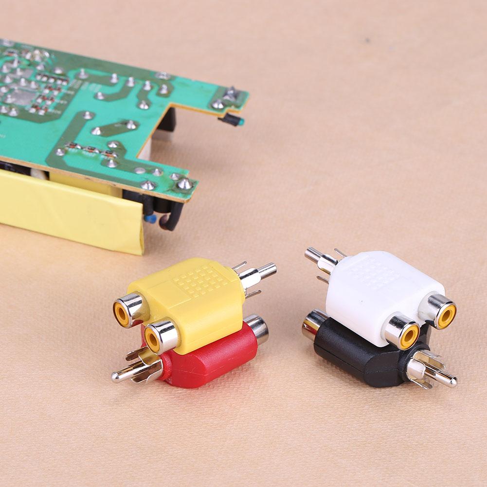 4pcs Audio Cables RCA 7mm Y Splitter AV Audio Vide... – Vicedeal