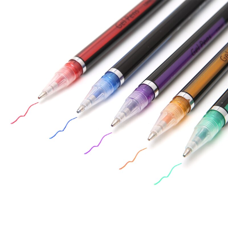 48 Unique Colors Gel Pens Adult Art Markers Kid Dr... – Vicedeal