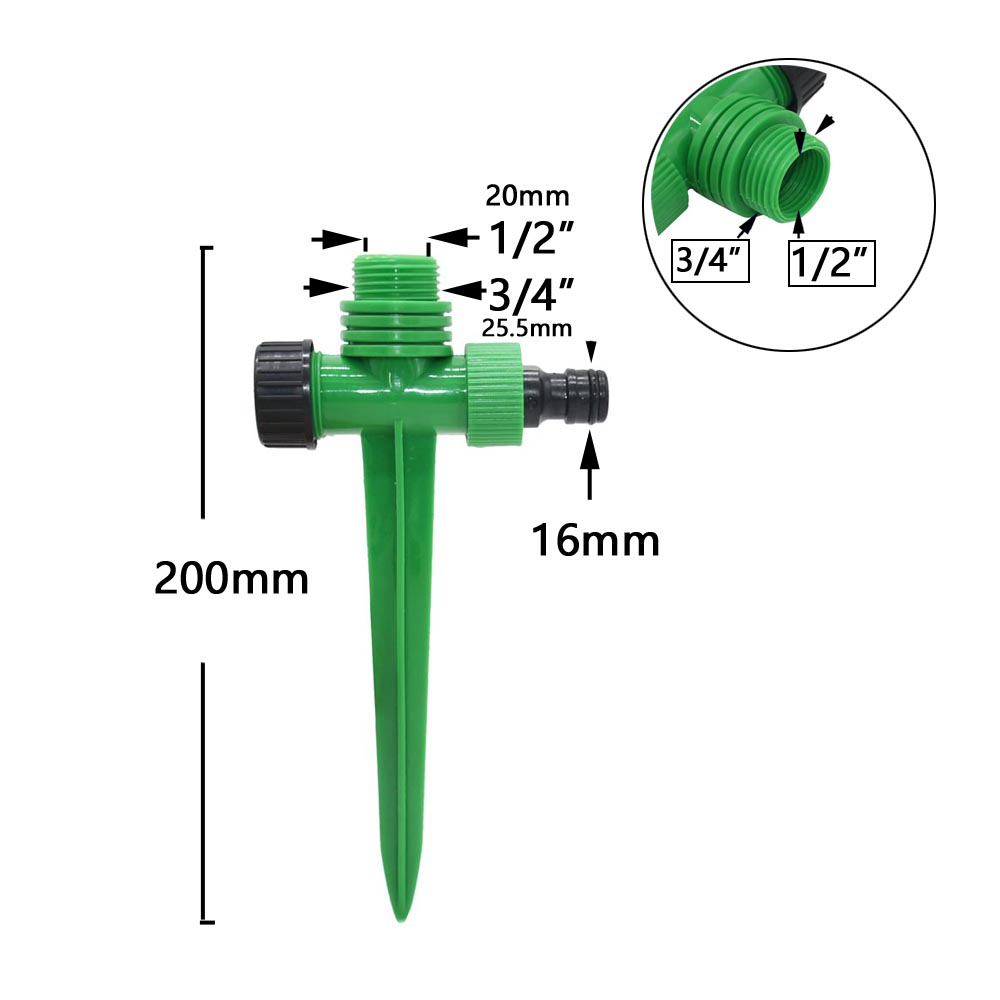 G1/2 "Draad Plastic Spike Tuin Watering Sprin... – Grandado