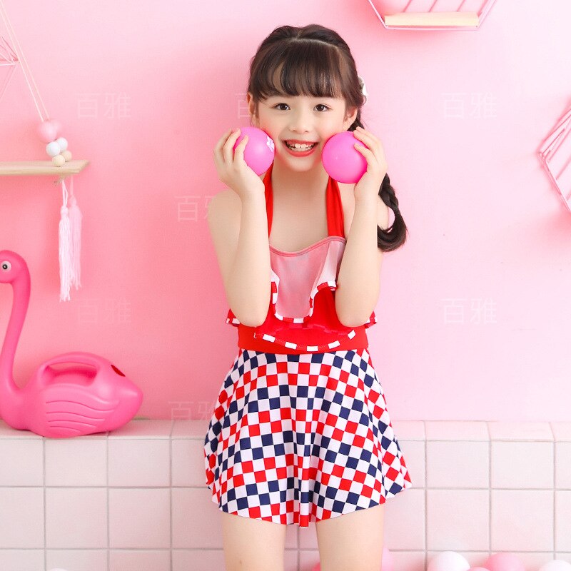 Baby Girls Swimsuits Cute Floral One Pieces Swimwe... – Vicedeal