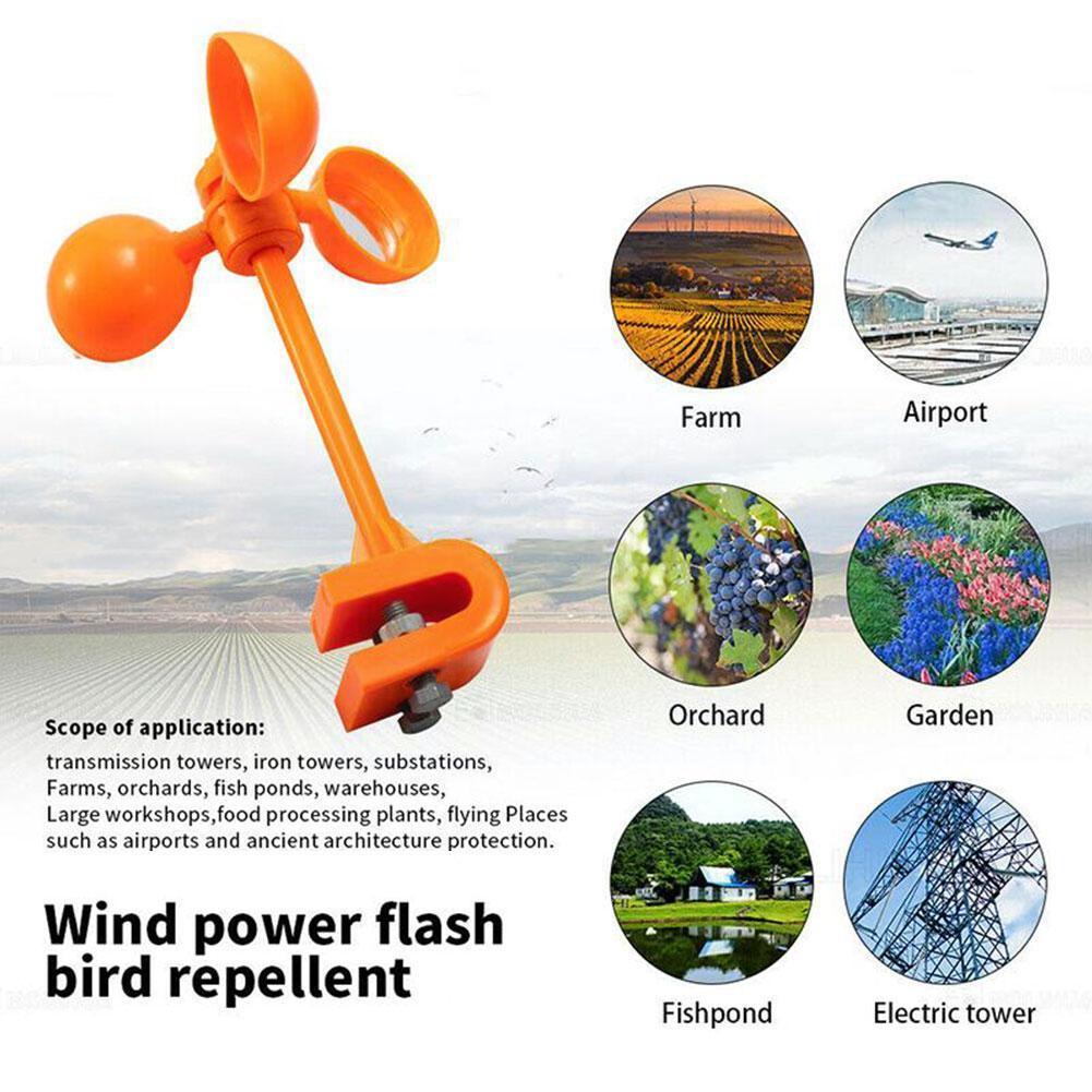 360° Drive Away Bird Device Bird Scarer Bird Repel... – Grandado