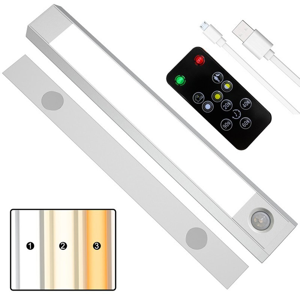 Remote Control Night Light Cabinet Wardrobe Lamp W... – Grandado