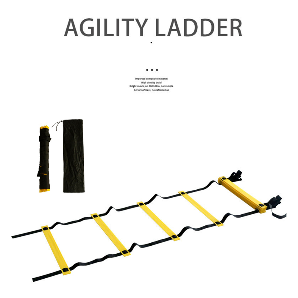 Outdoor Indoor Adjustable Agility Speed Ladder Sta... – Grandado