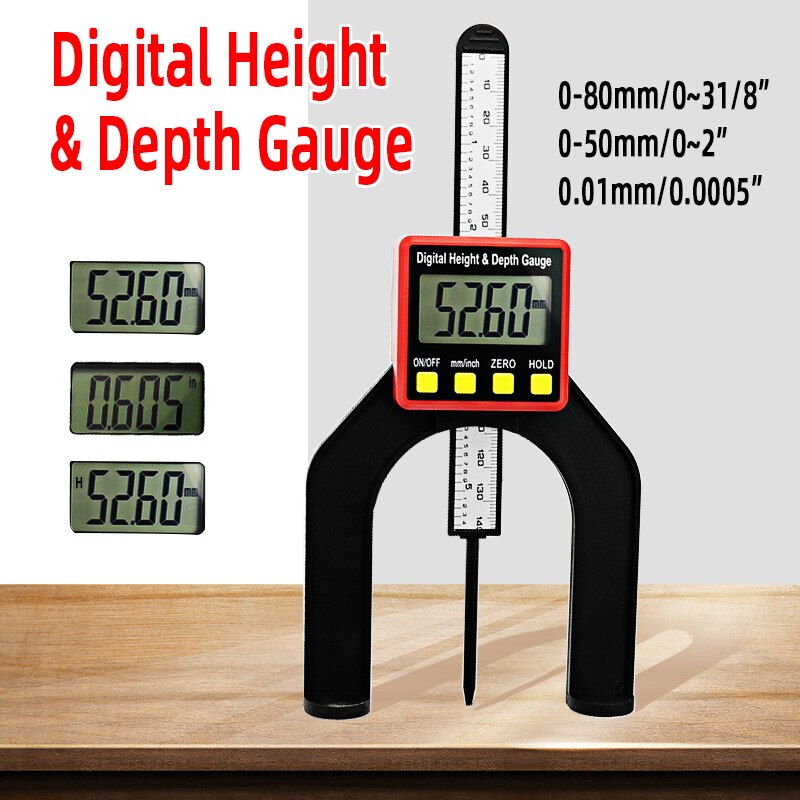 ETOPOO Digital Depth Gauge Digital Tread Depth Gau... – Vicedeal