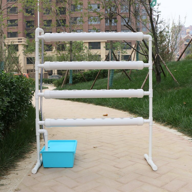 Vertical home balcony pipe soilless cultivation hy... – Vicedeal