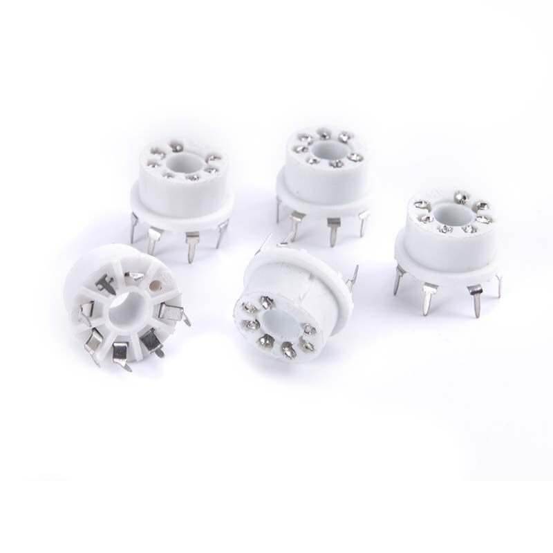 1PCS Ceramic 9pin B9A PCB MOUNT Tube Socket FOR 12... – Grandado