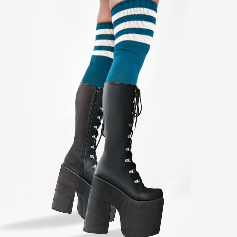 Mærke store størrelser 43 tyk platform 17cm ekstre... – Grandado